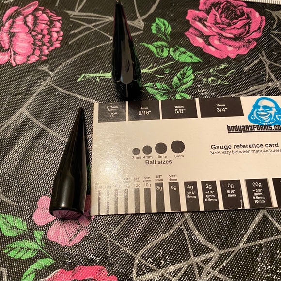 Morbid Metals | Jewelry | Plugsgauges Tapers Black Parade Emogothpunk ...